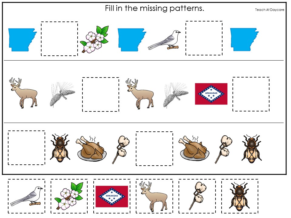 30 Printable Arkansas State Symbols Learning Games | Made By Teachers