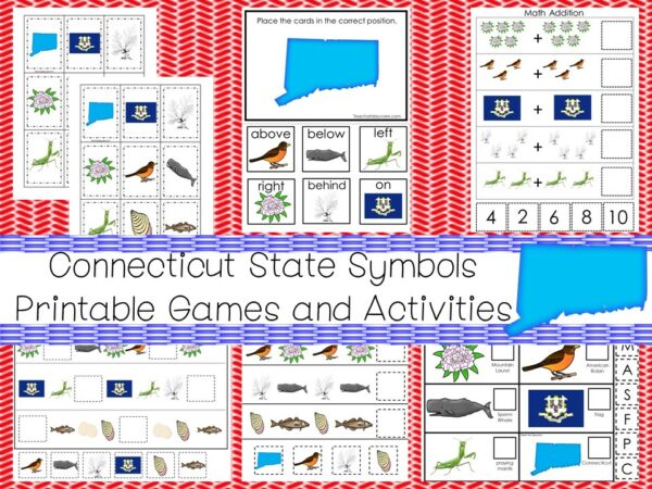 30 Printable Connecticut State Symbols Games - Made By Teachers