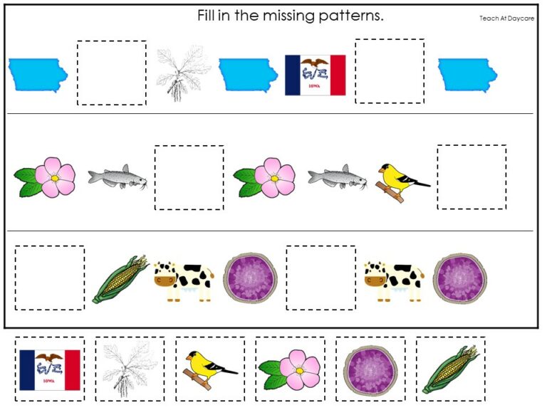30 Iowa State Symbol Educational Geography Games. - Made By Teachers