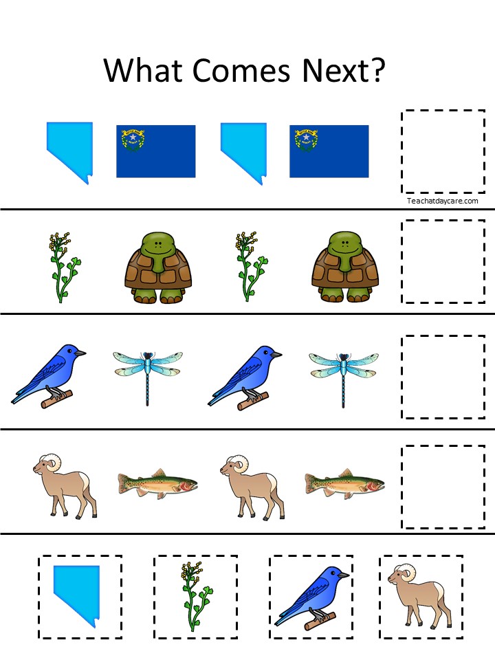 30 Nevada State Symbol Educational School Games. | Made By Teachers
