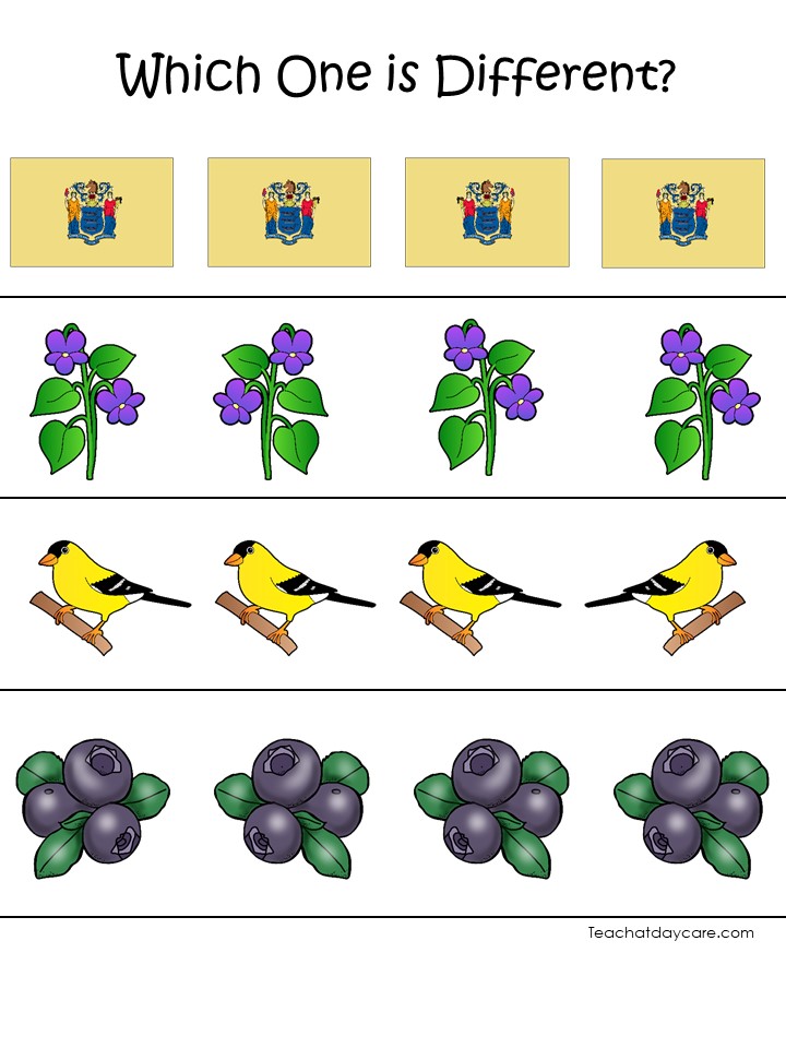 30 New Jersey State Symbol Educational Games. | Made By Teachers