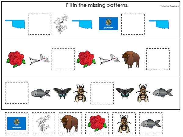 30 Oklahoma State Symbol Educational Games. - Made By Teachers
