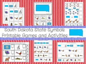 30 South Dakota State Symbol Educational Games. - Made By Teachers