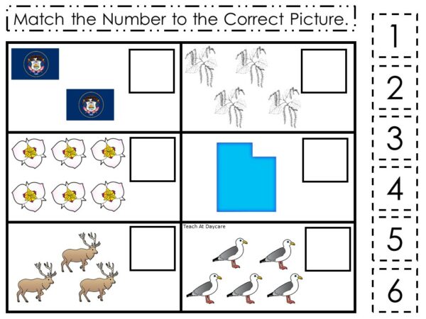 30 Utah State Symbol Educational Geography Games. - Made By Teachers