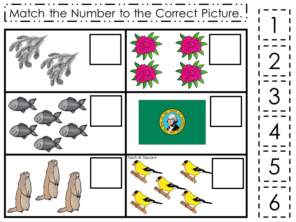 30 Washington State Symbol Educational Games. | Made By Teachers