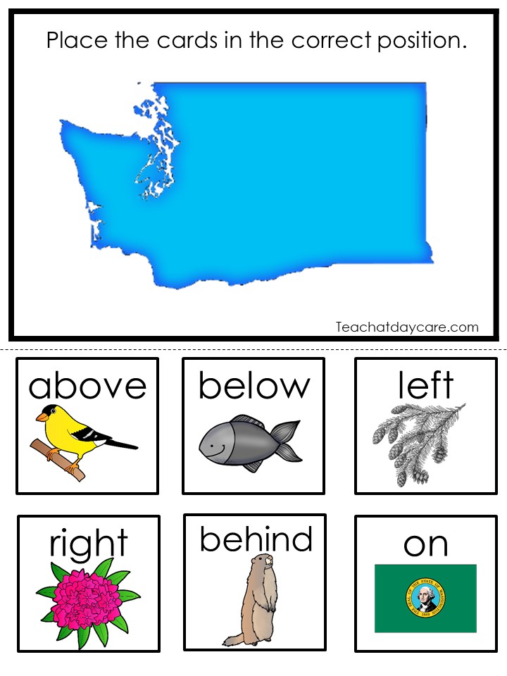 30 Washington State Symbol Educational Games. | Made By Teachers