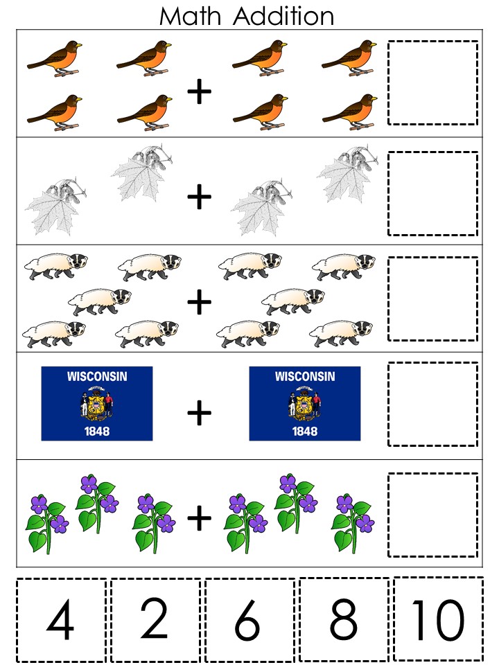 30 Wisconsin State Symbol Educational Games. - Made By Teachers