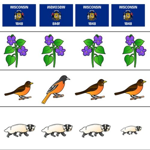 30 Wisconsin State Symbol Educational Games. | Made By Teachers