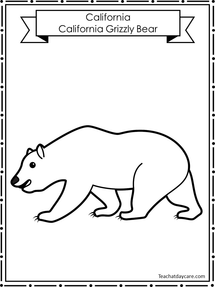 50 State Animals Color Worksheets. State Symbols. - Made By Teachers
