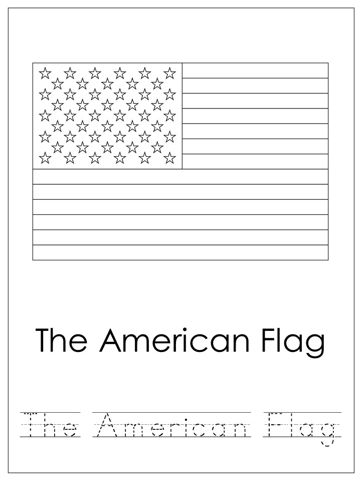 8 My America Symbols Color and Tracing Sheets. | Made By Teachers