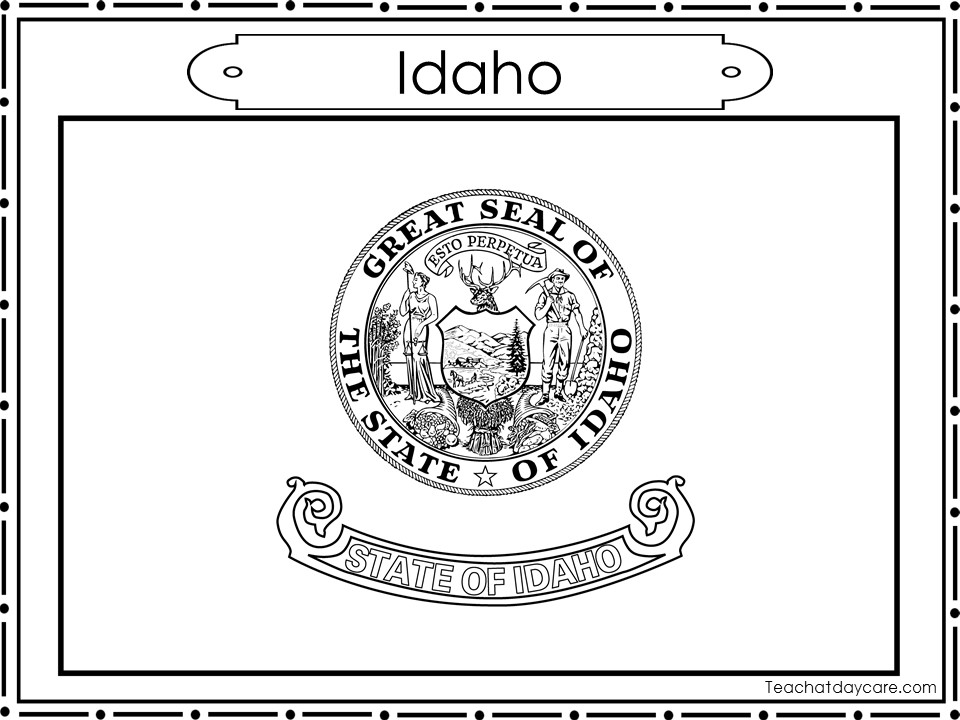 50 State Flag Color Worksheets State Symbols. | Made By Teachers