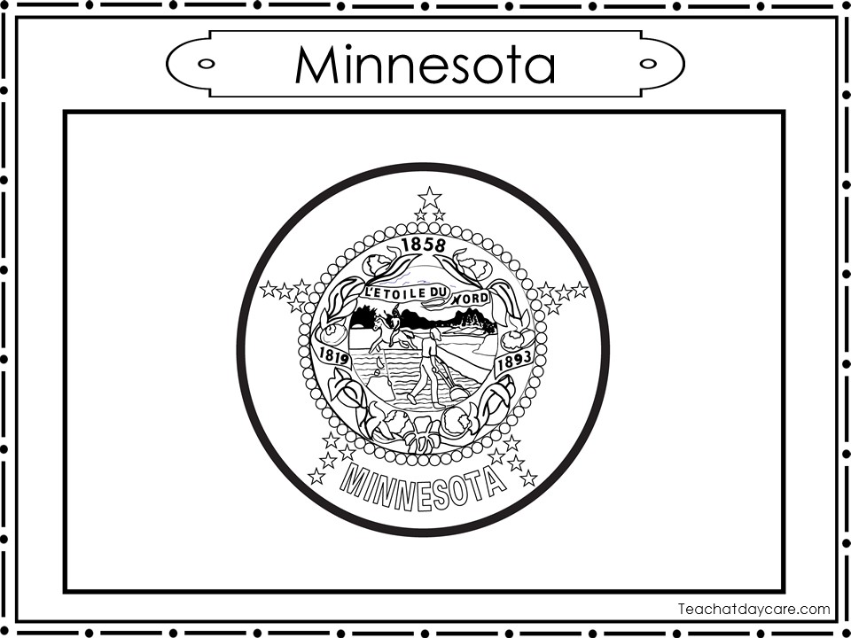 50 State Flag Color Worksheets State Symbols. - Made By Teachers