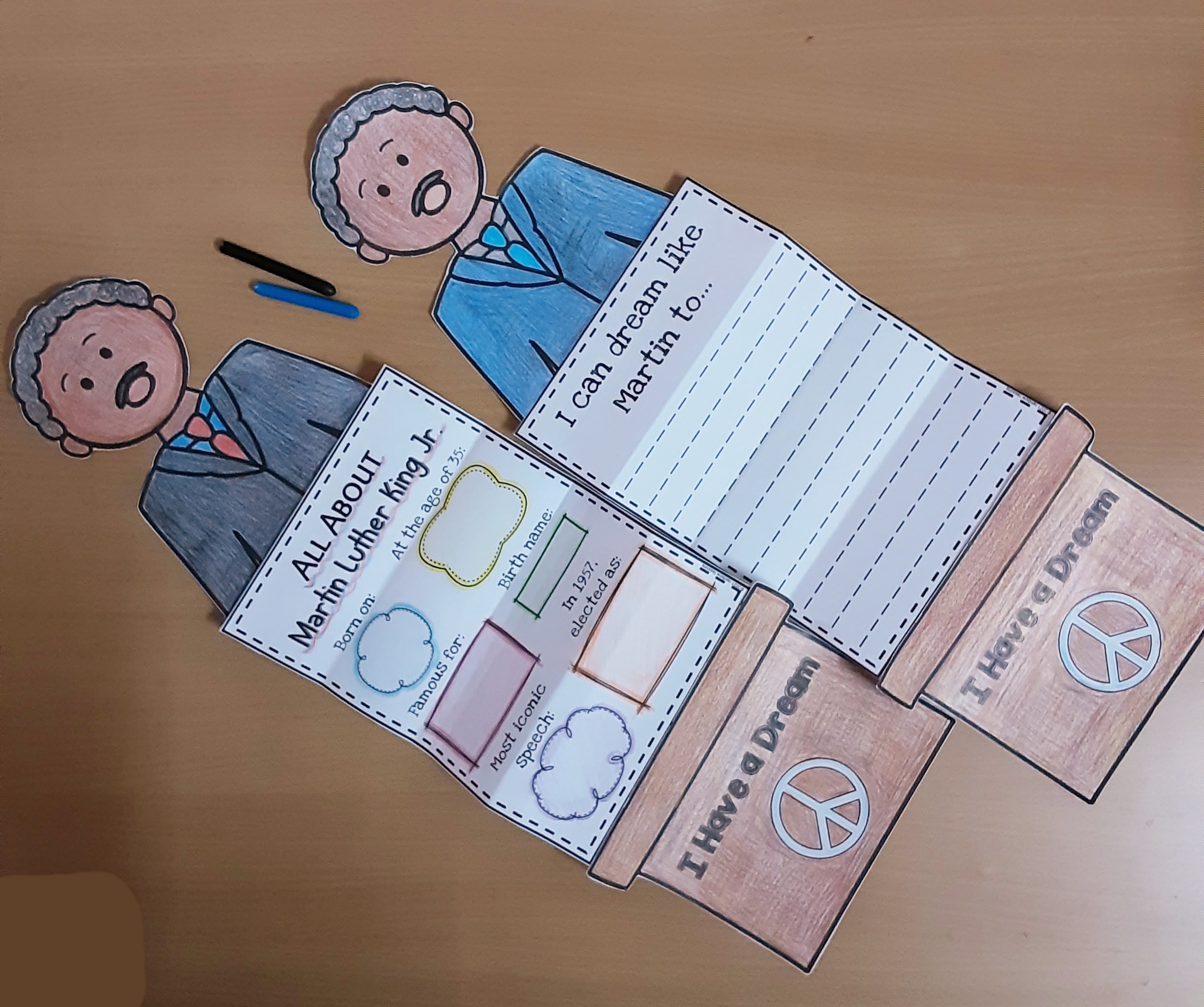 Martin Luther King Jr Activities | MLK Day Craft | Made By Teachers