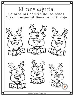 ESPAÑOL - Actividades de invierno PK, K y 1 - Made By Teachers