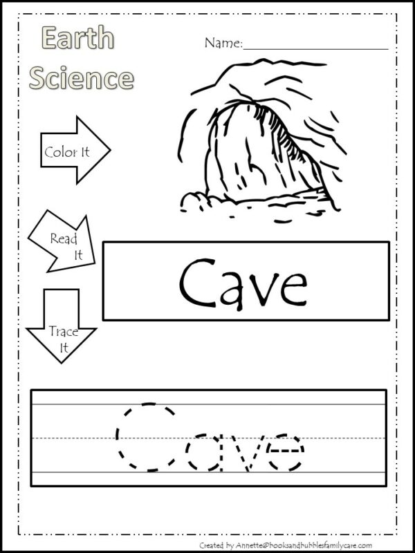 30 Earth Science printable worksheets. Color, Read | Made By Teachers