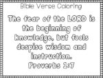 Proverbs for Kids-52 Bible Verse Trace and Color. - Made By Teachers