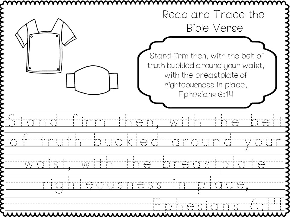 Armor of God Activities and Worksheets Packet. | Made By Teachers