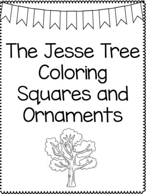 The Jesse Tree Printable Bible Activities. - Made By Teachers