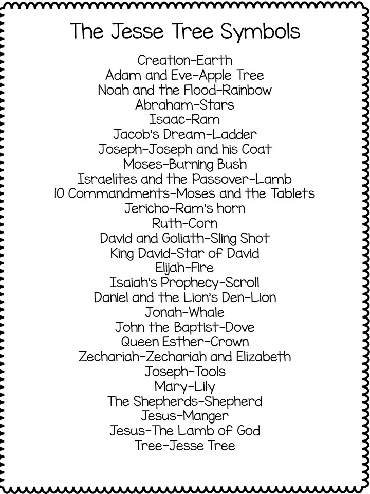 The Jesse Tree Printable Bible Activities. | Made By Teachers