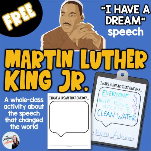 MLK Day "I Have a Dream" Activity + Room Display | Made By Teachers
