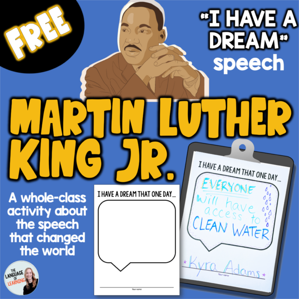 MLK Day "I Have a Dream" Activity + Room Display | Made By Teachers