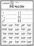 Word Family /ar/ Kindergarten Spelling Unit. | Made By Teachers
