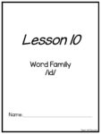 Word Family /id/ Kindergarten Spelling Unit. - Made By Teachers