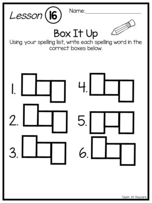 Word Family /og/ Kindergarten Spelling Unit. - Made By Teachers