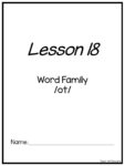 Word Family /ot/ Kindergarten Spelling Unit. | Made By Teachers