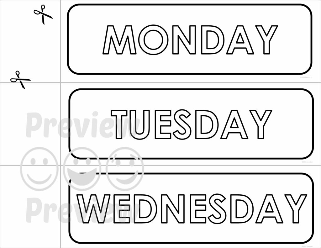 Daily Flip Calendar Cards 2022 to 2051 Plain Black | Made By Teachers