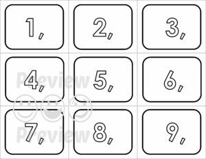 Daily Flip Calendar Cards 2022 to 2051 Plain Black | Made By Teachers