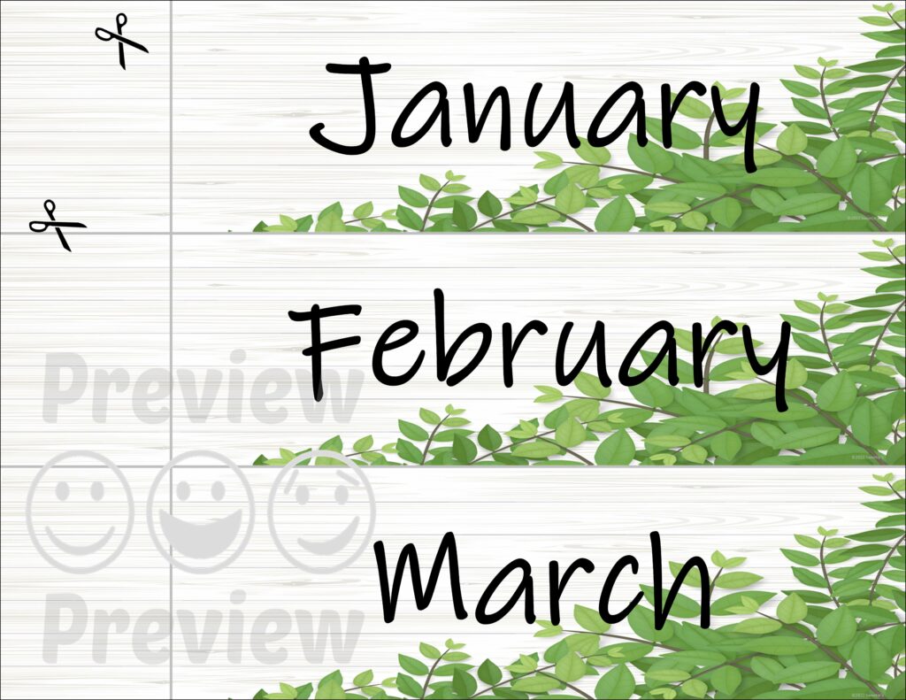 Daily Flip Calendar Cards 2022 to 2051 Farmhouse - Made By Teachers