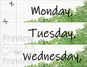 Daily Flip Calendar Cards 2022 to 2051 Farmhouse - Made By Teachers