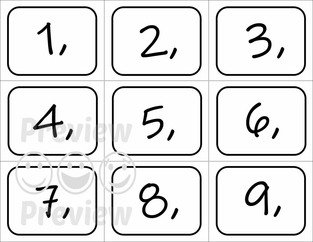 Daily Flip Calendar Cards 2022 to 2051 Plain Black | Made By Teachers