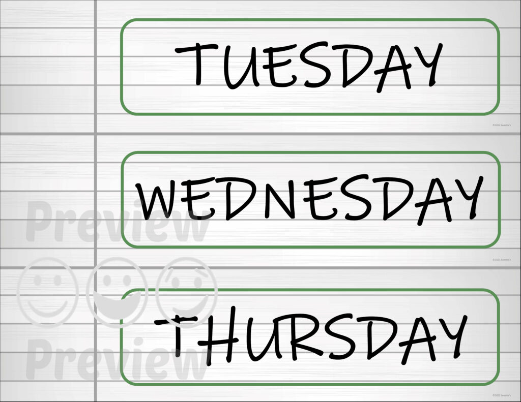 Daily Flip Calendar Cards Farmhouse Succulent | Made By Teachers