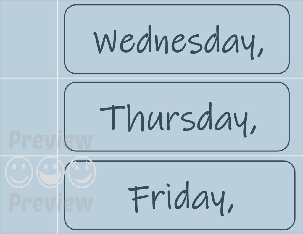 Daily Flip Calendar Cards BOHO Rainbow | Made By Teachers