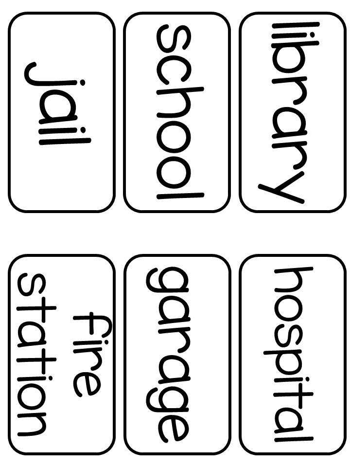 Community Buildings Words Supplement Spelling Unit - Made By Teachers