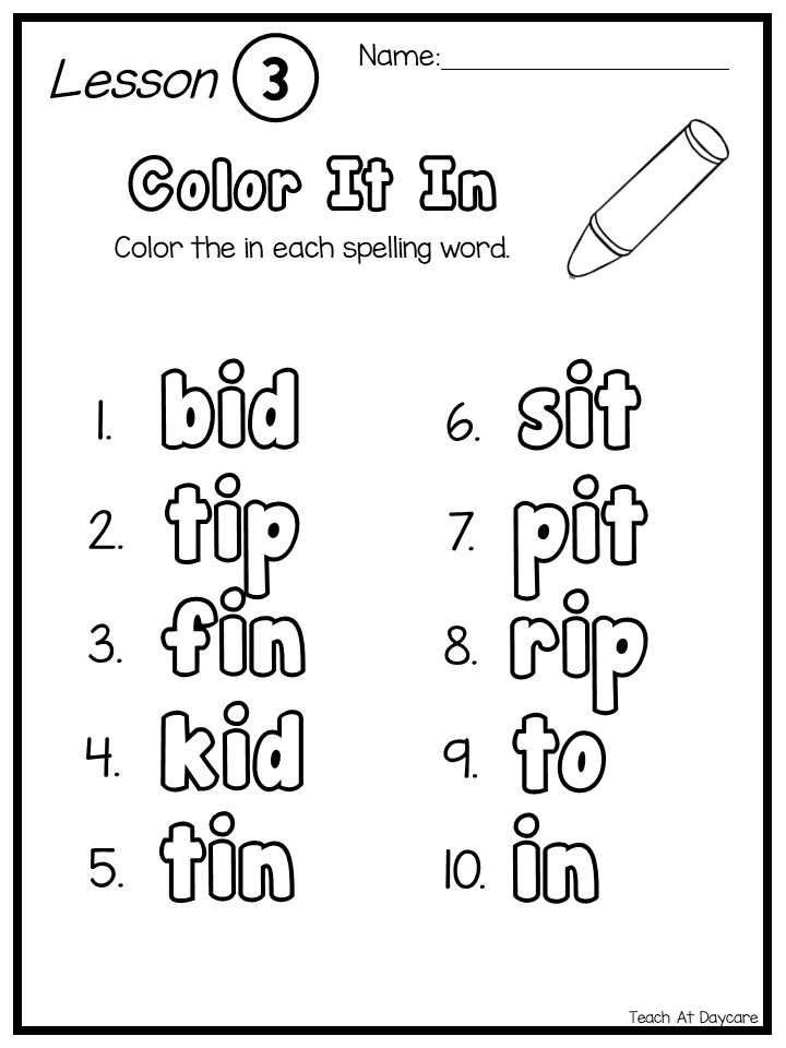 Letter I CVC Words First Grade Spelling Unit. | Made By Teachers