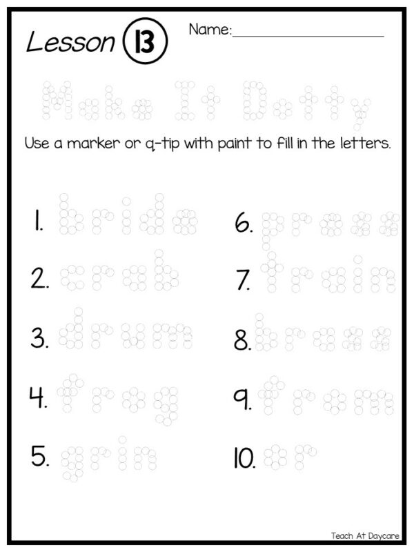 Letter R Blends Words First Grade Spelling Unit. | Made By Teachers