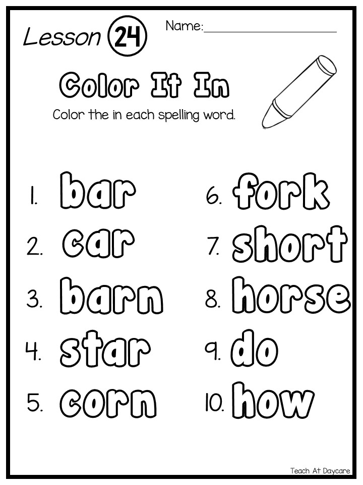Bossy R's AR and OR 1st Grade Spelling Unit. - Made By Teachers