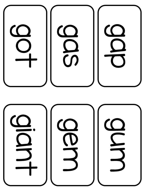 Hard and Soft Letter G First Grade Spelling Unit - Made By Teachers