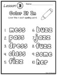 Ending Double Consonants SS and ZZ Spelling Unit. - Made By Teachers