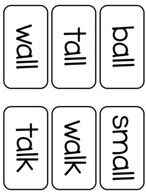 Different Sounds ALL and ALK Spelling Unit. - Made By Teachers