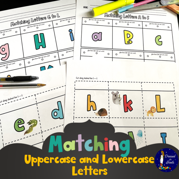 Matching Uppercase and Lowercase Letters | Made By Teachers
