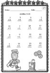 Addition to 20 Worksheets - St. Patrick's Day | Made By Teachers