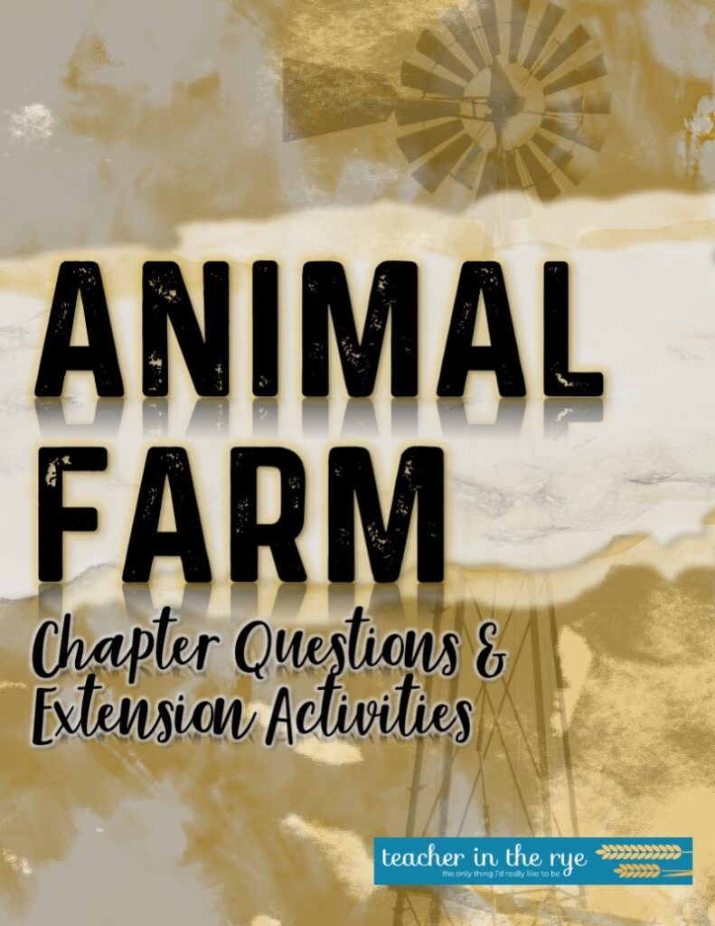 Animal Farm Chapter Questions & Extensions | Made By Teachers