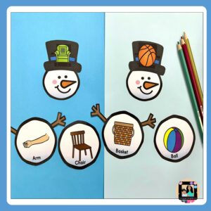 Winter Snowman Compound Words activity - Made By Teachers