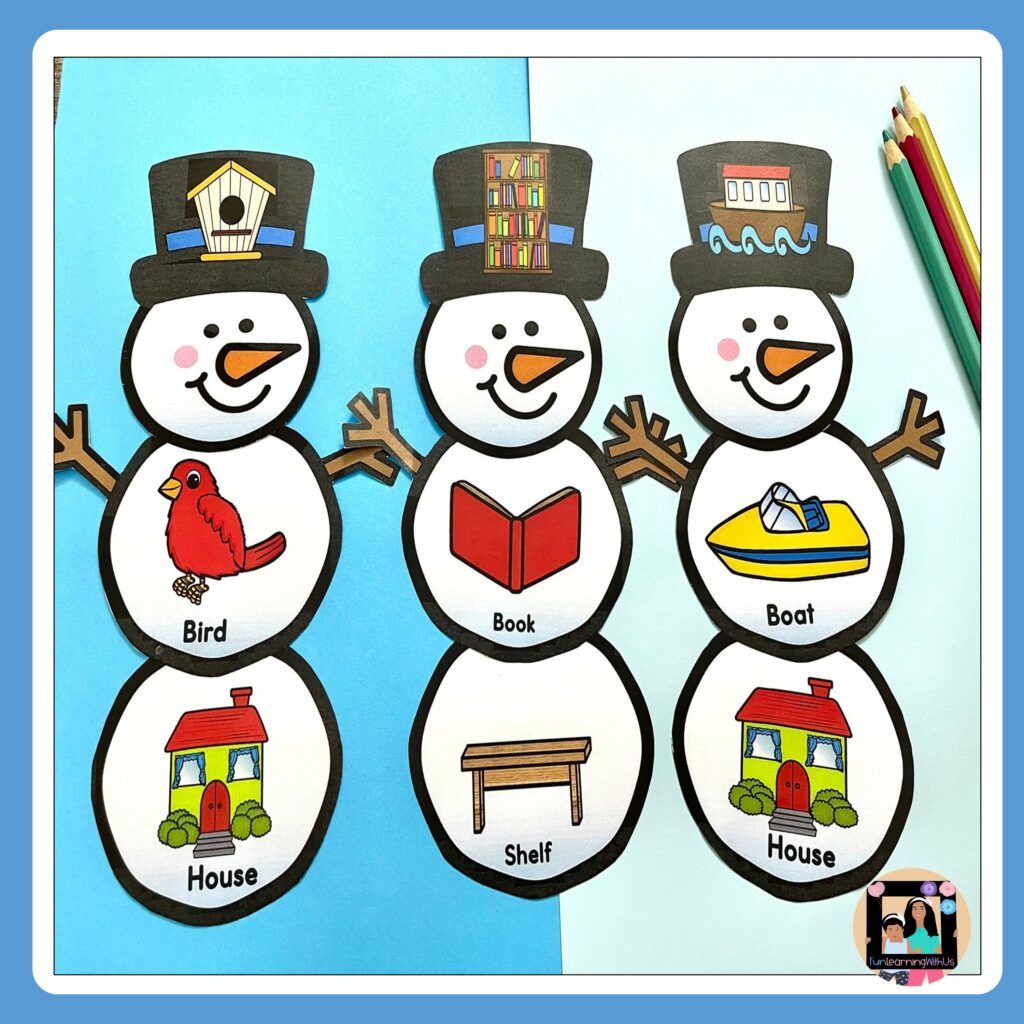 Winter Snowman Compound Words activity - Made By Teachers