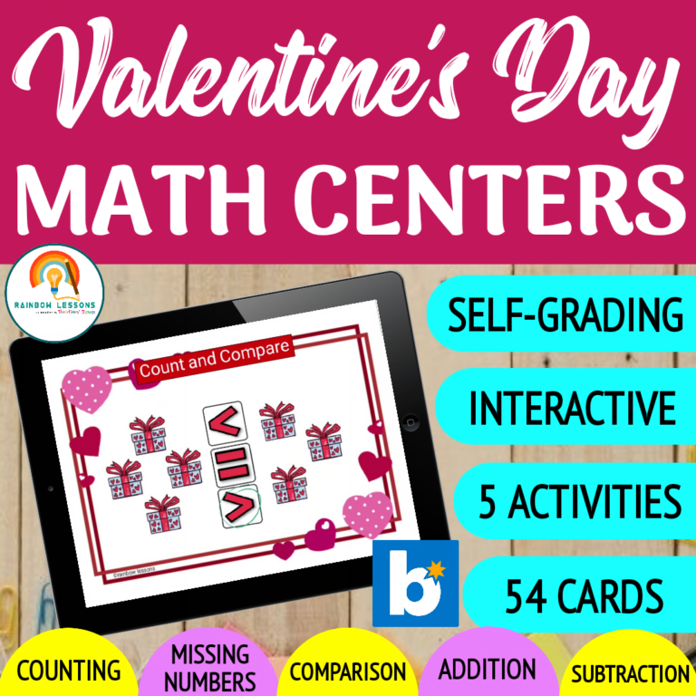 Valentines Day Math Activities | Math Centers | Made By Teachers