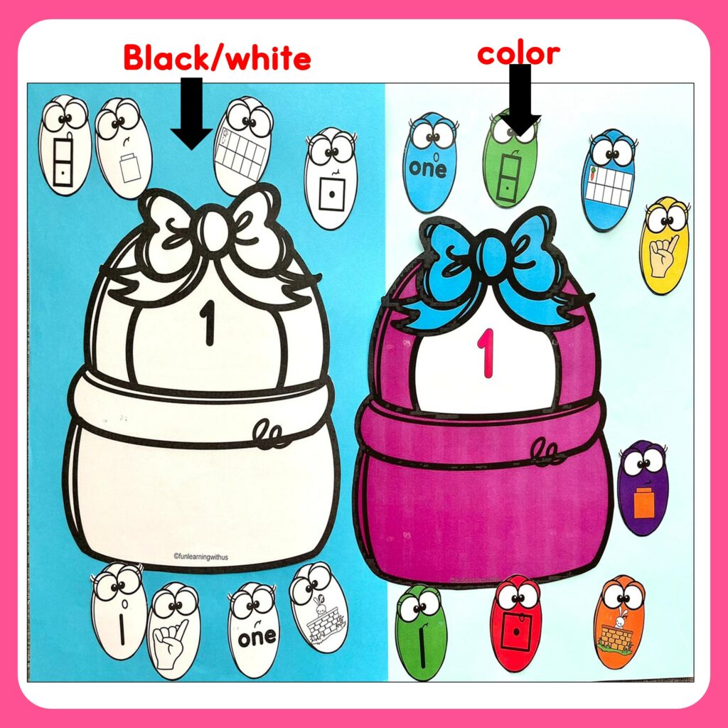 Easter Subitizing Math Activities - Made By Teachers